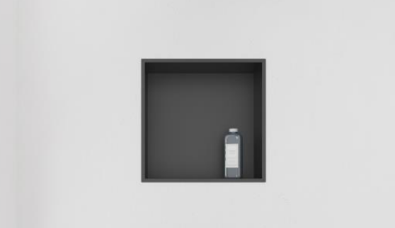 Square Black Recessed Shelf – jax-ie