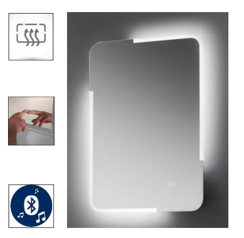 Bluetooth LED 500 Mirror – jax-ie