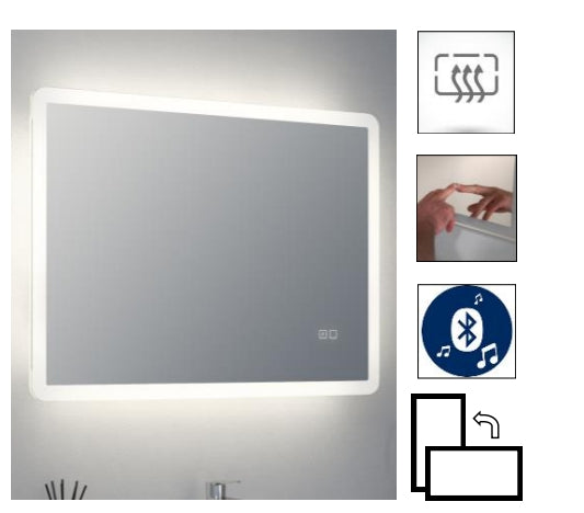 Bluetooth LED 800 Mirror – jax-ie